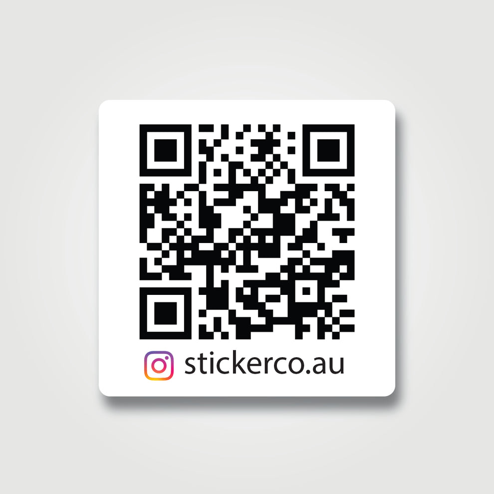 Instagram QR Code Stickers – StickerCo